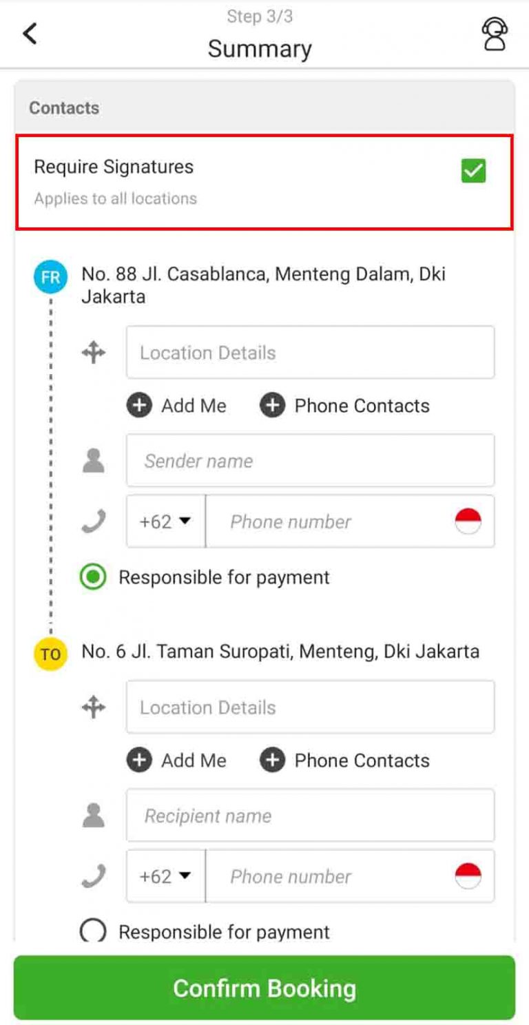 Deliveree Payment & Documentation Methods