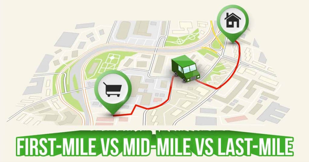 First Mile vs Middle Mile vs Last Mile: Perbandingan