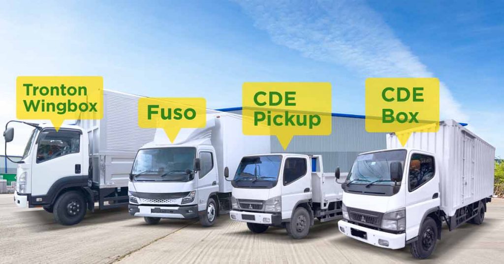 Daftar Harga Sewa Truk Fuso, Tronton & Engkel (Update 2025)