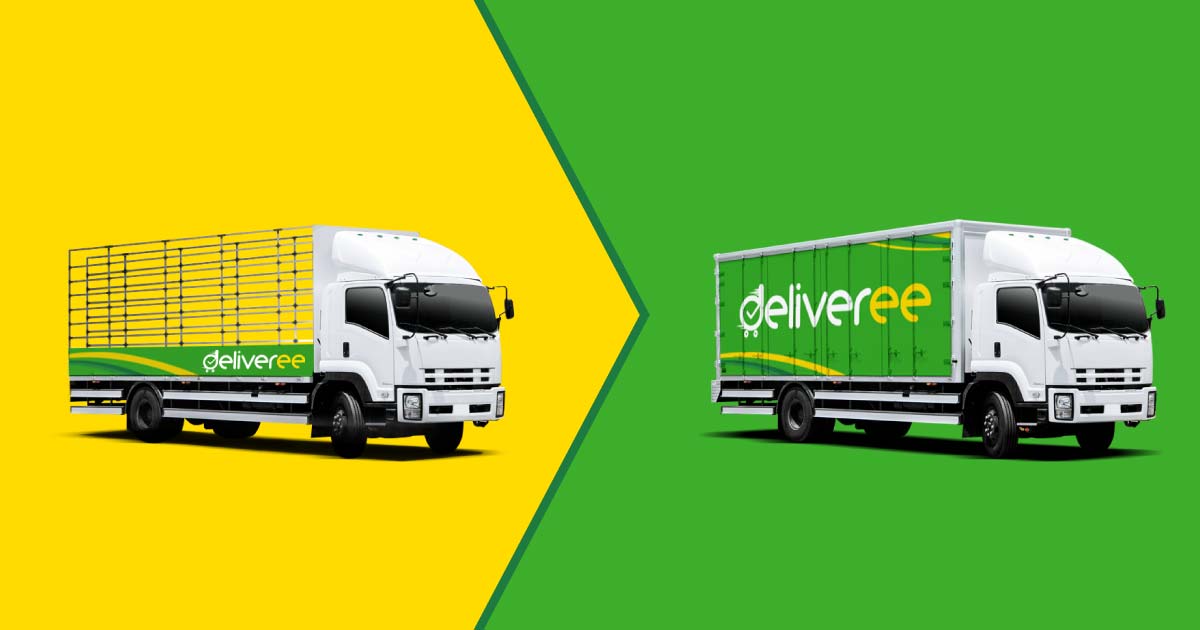 6-Wheel Cargo Box l Deliveree Logistics